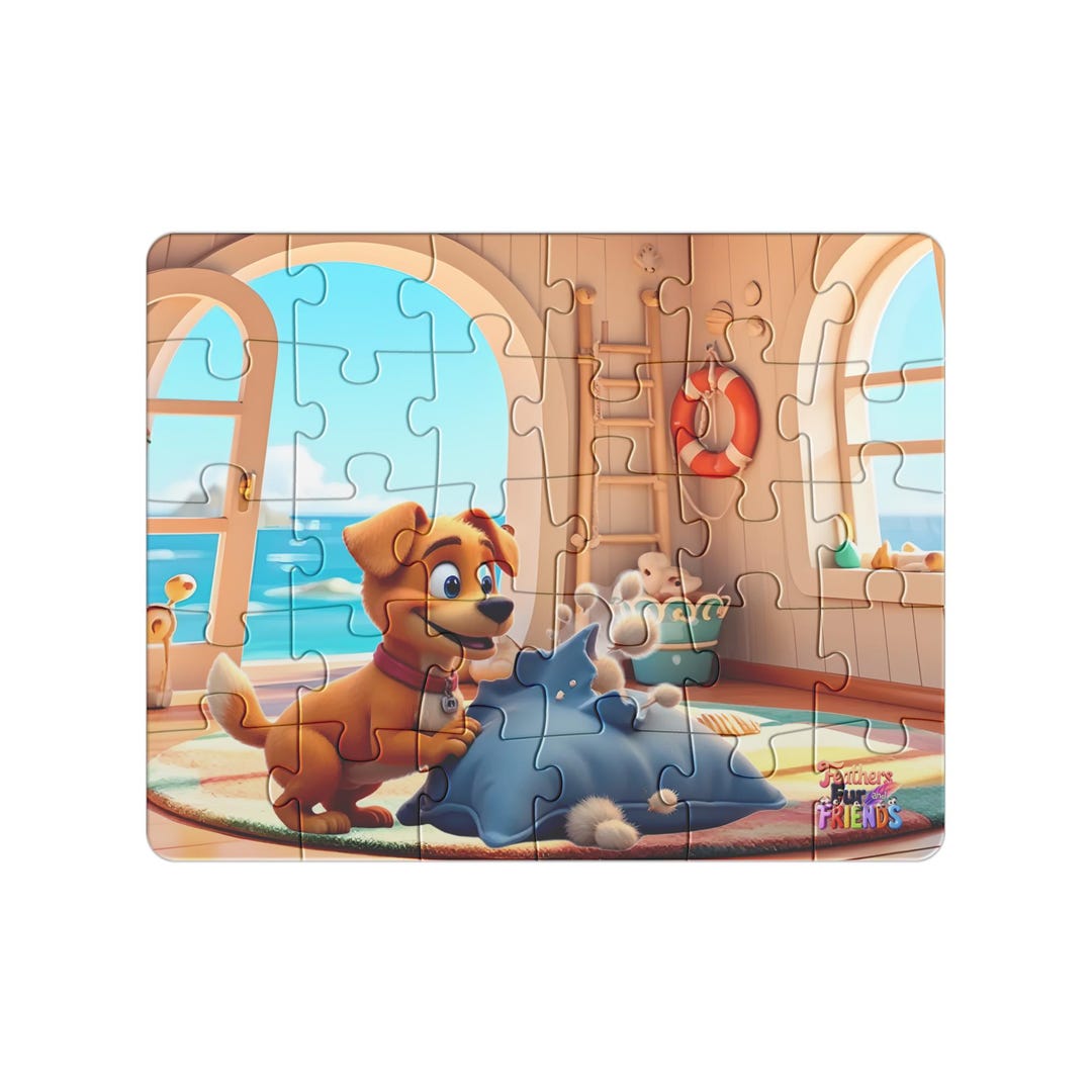 Happy's Feather Explosion – Kids Puzzle | Feathers, Fur & Friends ...