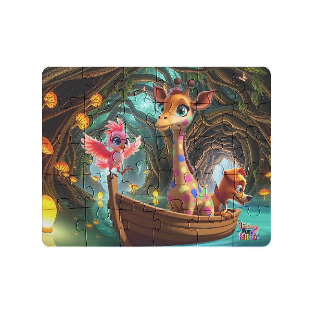 Treasure Cave Adventure Puzzle – Feathers, Fur & Friends - Etsy