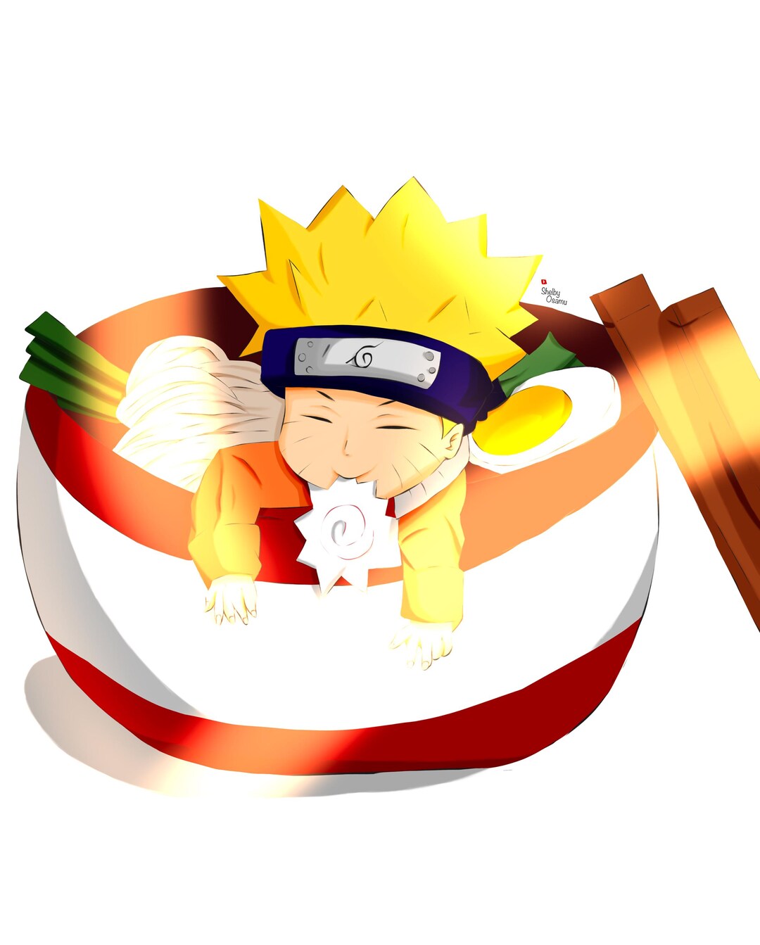 Naruto Ramen Bowl - Fanart - Etsy