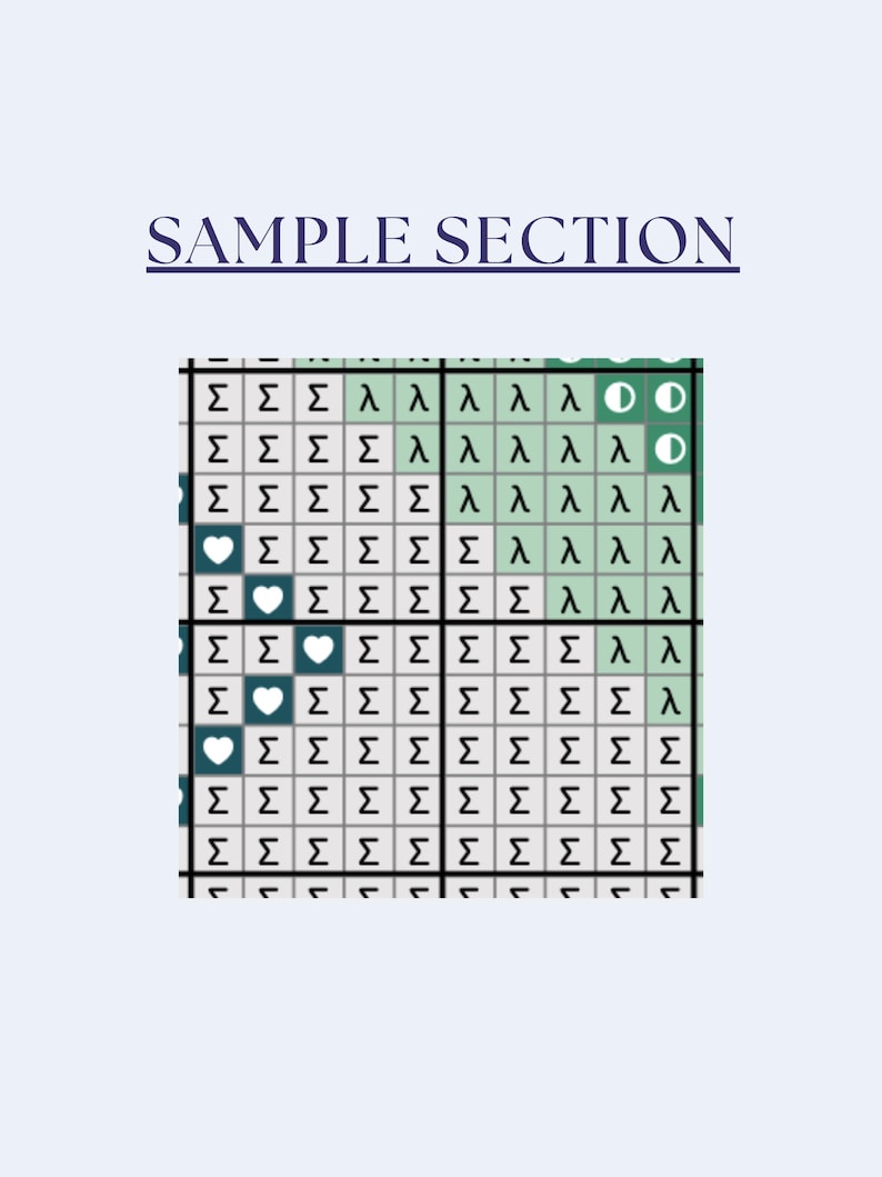 Maldon Sea Salt | Needlepoint Chart | 18 Mesh PDF - Etsy