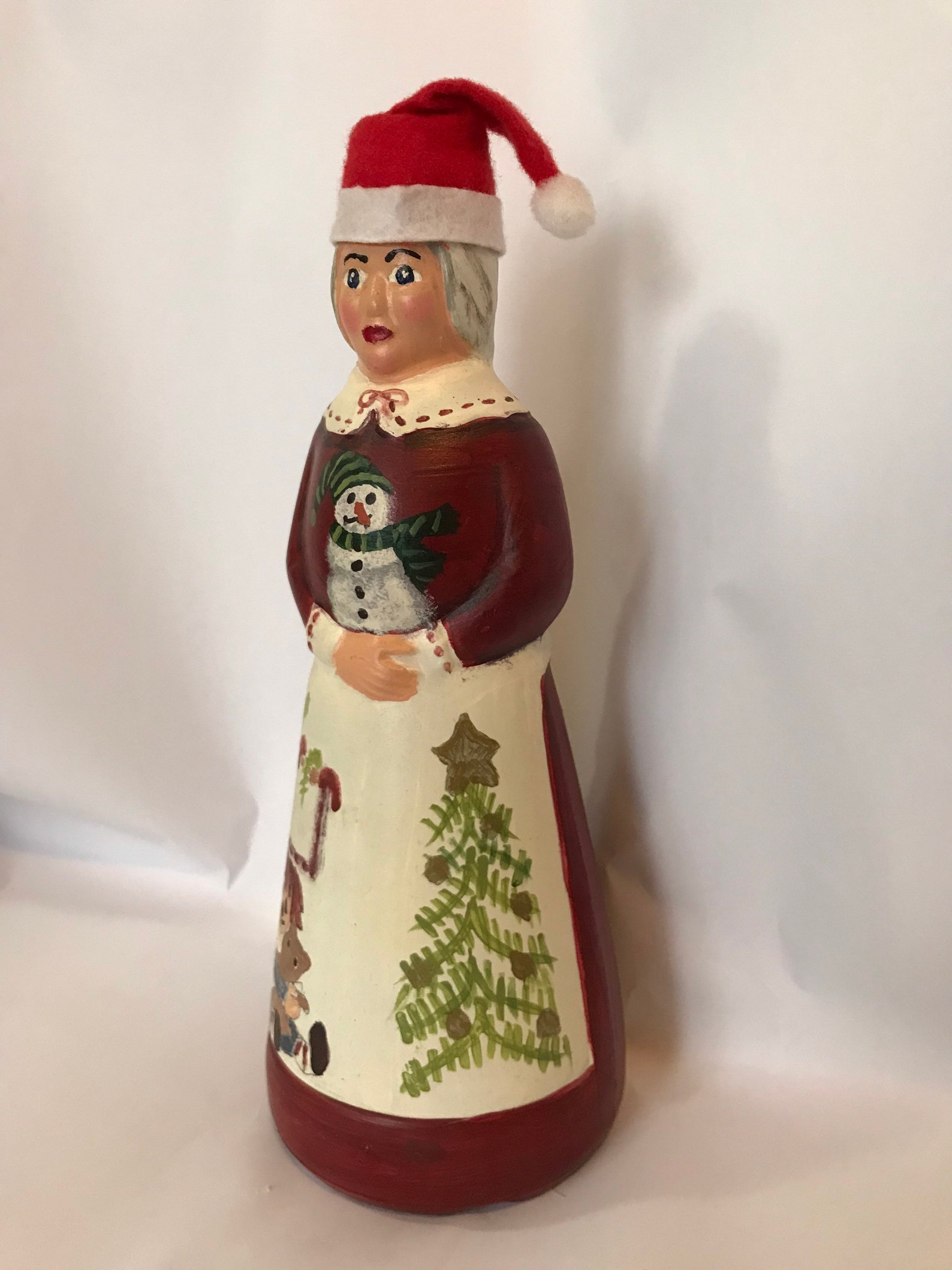 Vintage Mrs. Clause Christmas Shelf Sitter - Etsy