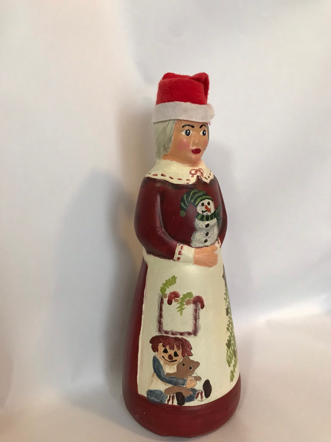 Vintage Mrs. Clause Christmas Shelf Sitter - Etsy