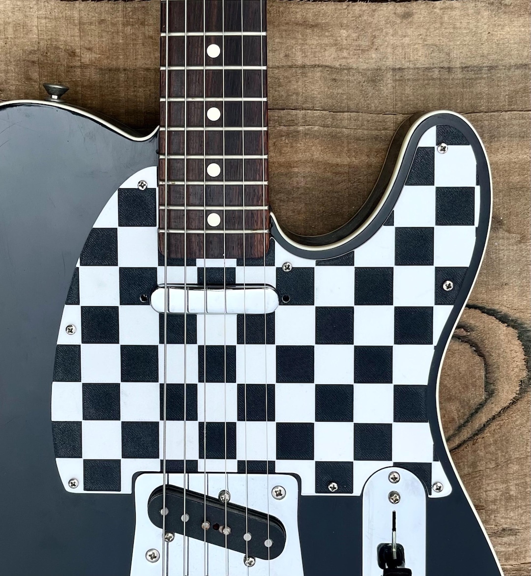 Custom Pickguard for Telecaster Guitar - US/MIM 8 Hole Compatible ...