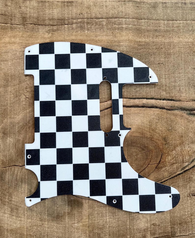 Custom Pickguard for Telecaster Guitar - US/MIM 8 Hole Compatible ...