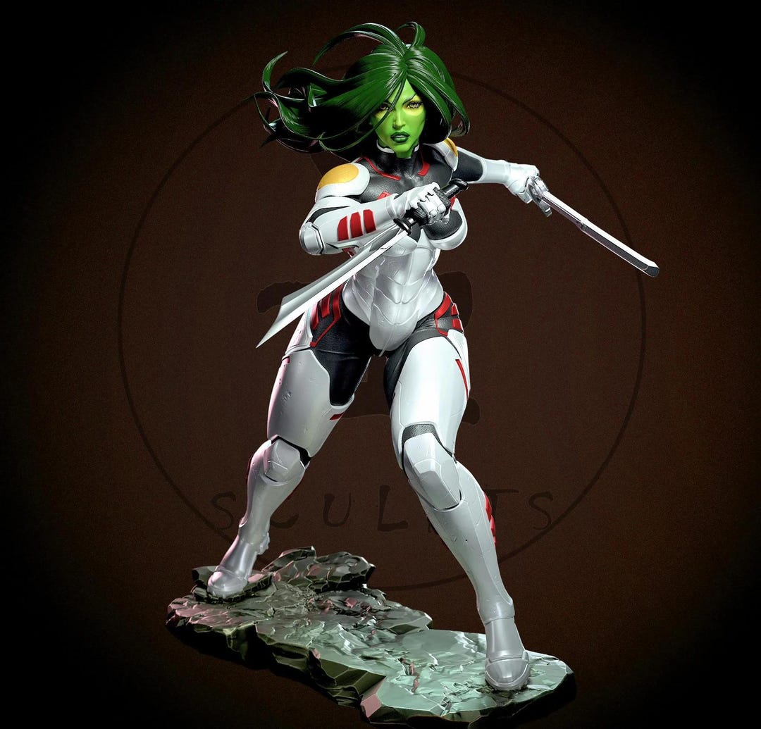 Gamora (NSFW) - STL Model for Resin Printer Figure 3D Printing - High Quality Diorama - Etsy
