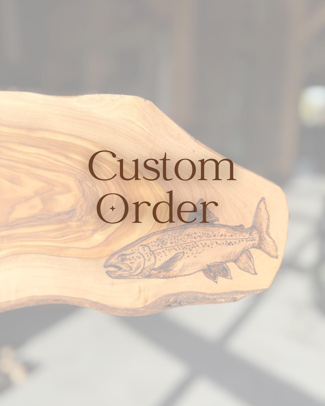 Custom Wood Burned Design - Etsy