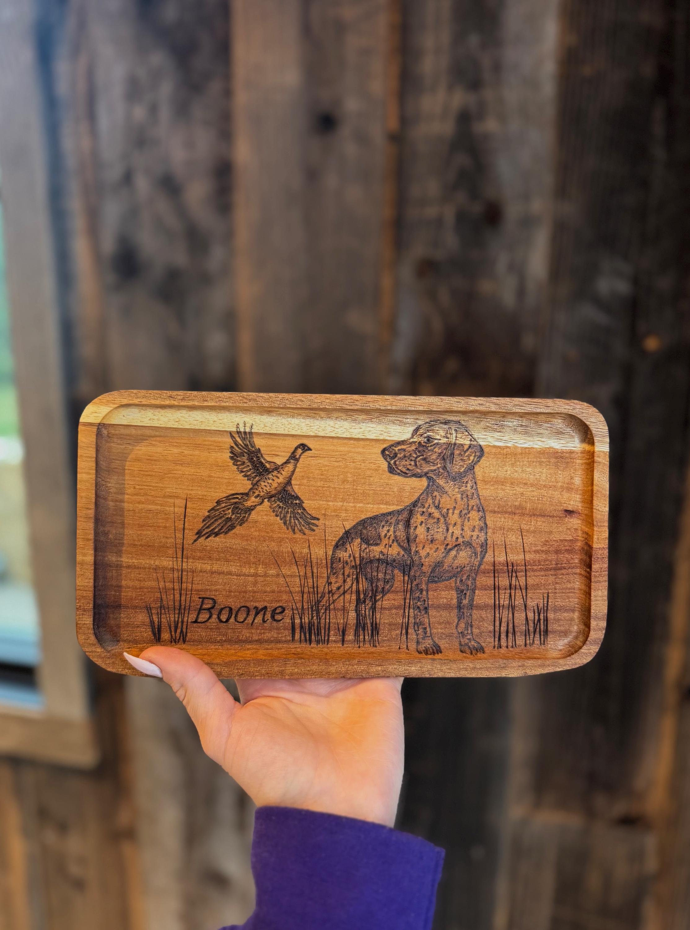 Hunting Tray (custom) - Etsy