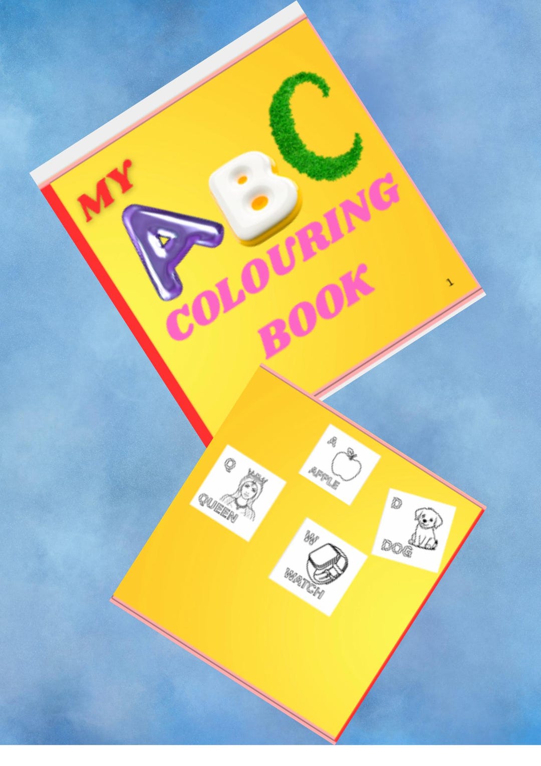 Children Colouring Book - Etsy