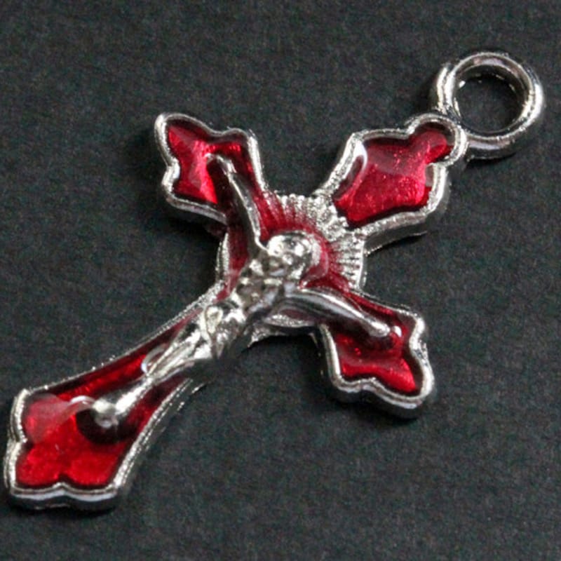 Crucifix Charms - Etsy