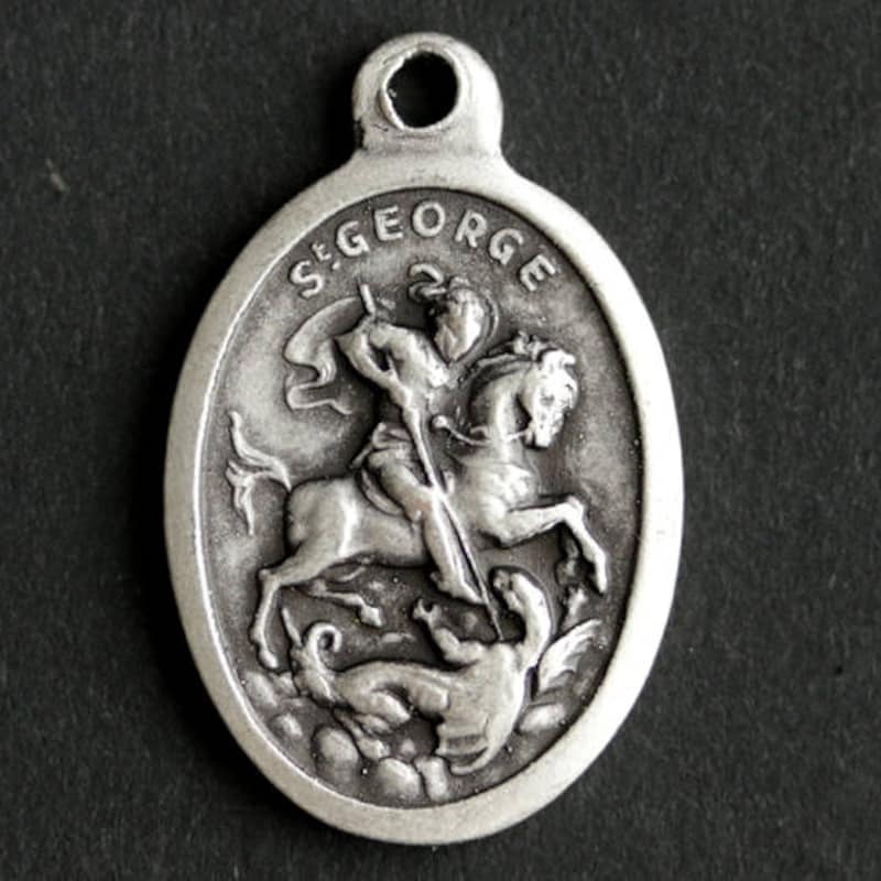 St George Pendant - Etsy