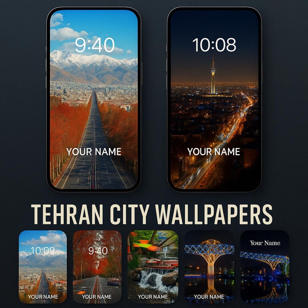 Tehran City Wallpapers – Day and Night Mobile Backgrounds | Milad Tower ...