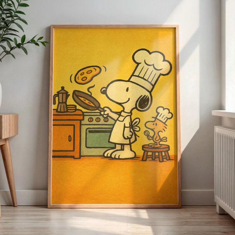 Svg Snoopy Chef - Etsy