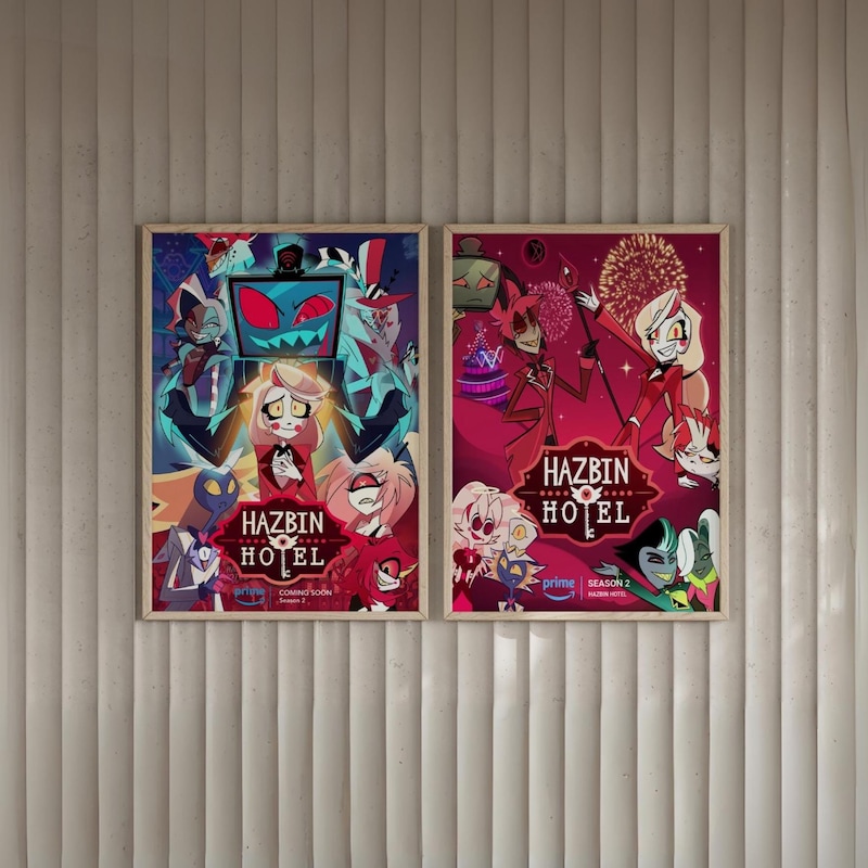 Hazbin Hotel Season 2 Poster - Etsy