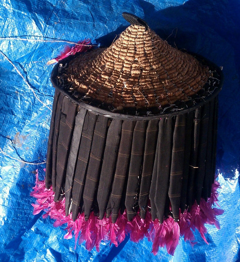 Magenta Juju Hat | Etsy