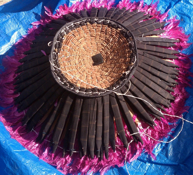 Magenta Juju Hat | Etsy