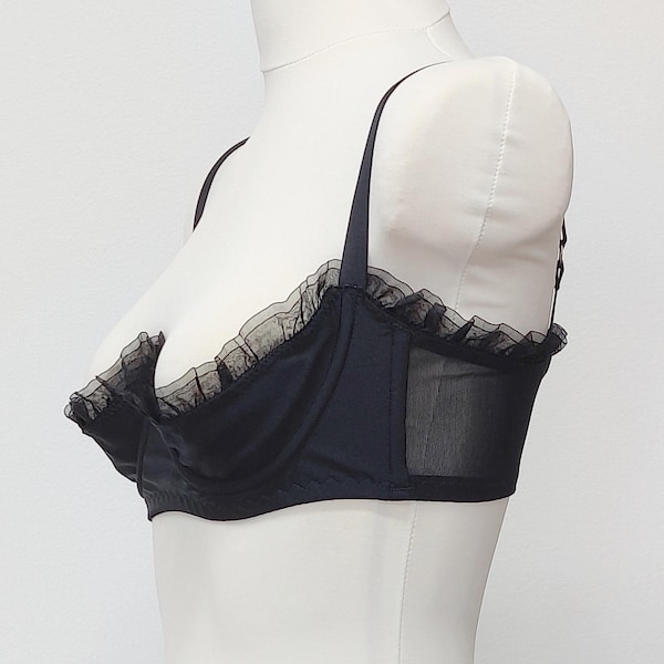 Open Tip Bra - Etsy