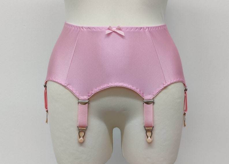 Pink GRETA Classic 4-10 Strap Garter Belt Size XS-4XL - Etsy