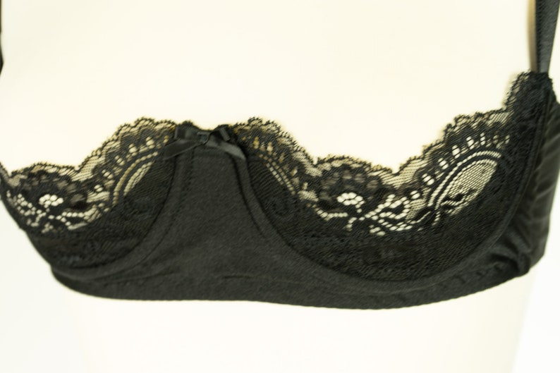 Shelf Bra Lucy Quarter Cup Bra With More Color Combinations Etsy