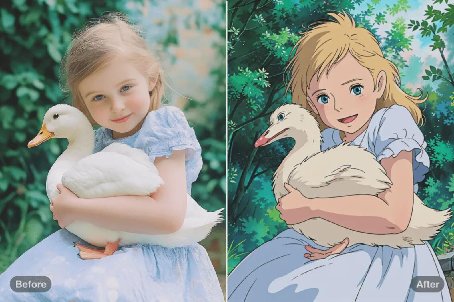 Custom Studio Ghibli Style Portrait Poster From Photo – Personalized ...