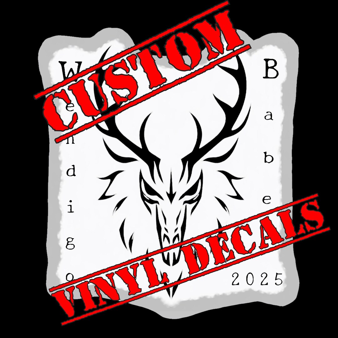 Custom Commission Waterproof Vinyl Decal - Etsy