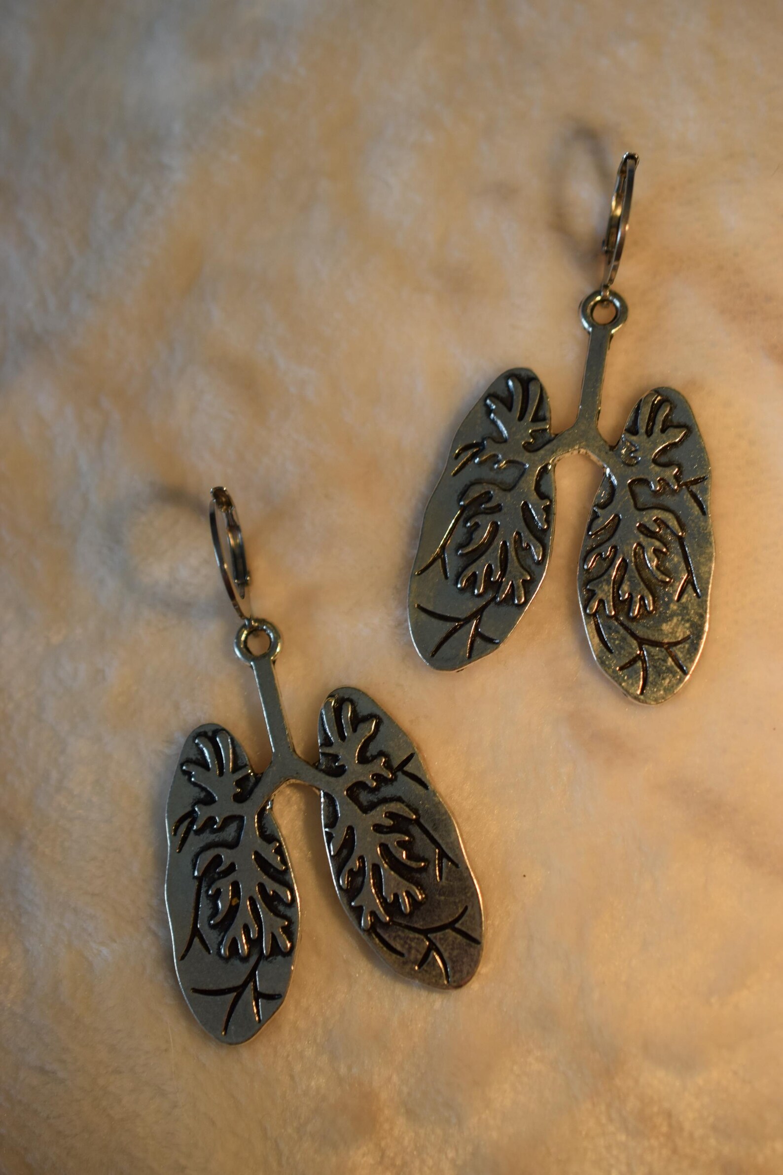 Exhale-lent – Anatomically Accurate Lung Charm Medical Handmade Simple ...