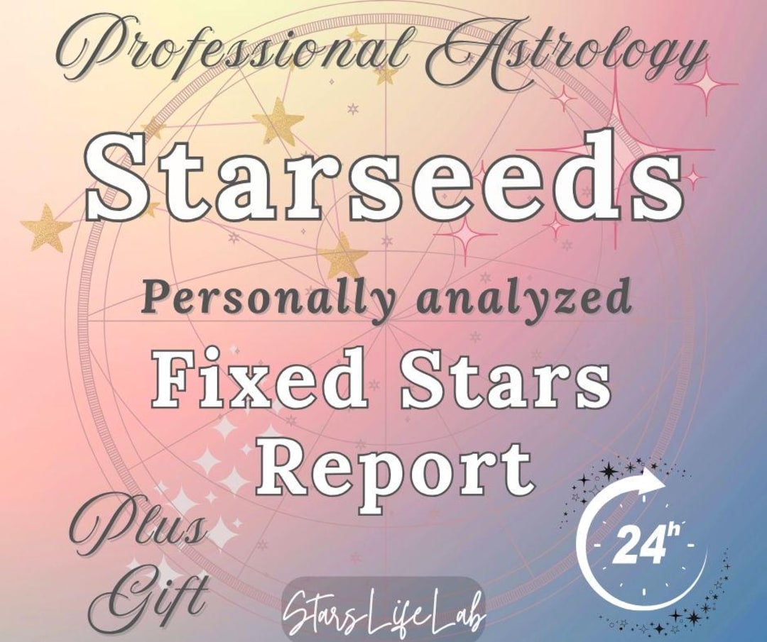 Special Astrology Analysis: Detailed Personalized Starseeds Birth ...