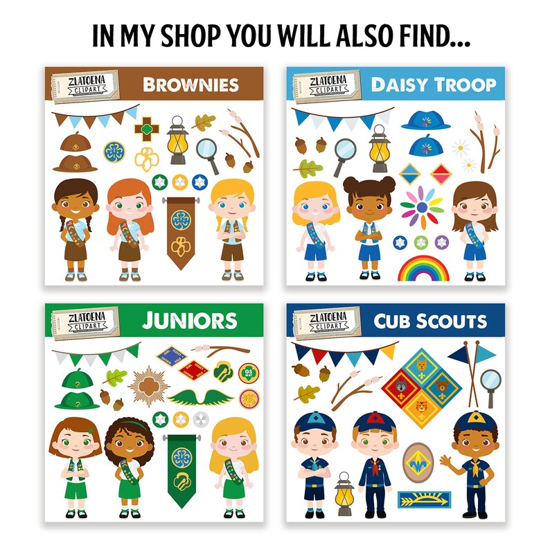 Wilderness Explorer Badges clipart Badges clipart Scout | Etsy