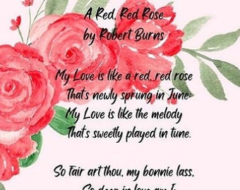 Robert Burns Poster - Etsy