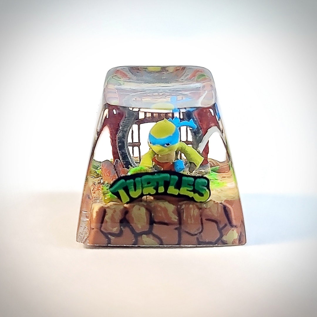 Ninja Turtle Resin Artisan Keycap Teenage Mutant Ninja - Etsy
