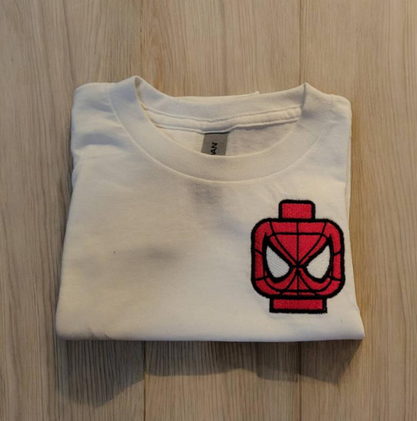 Bricks Superhero Embroidery Design, Heroes Embroidery Designs, Marvel ...