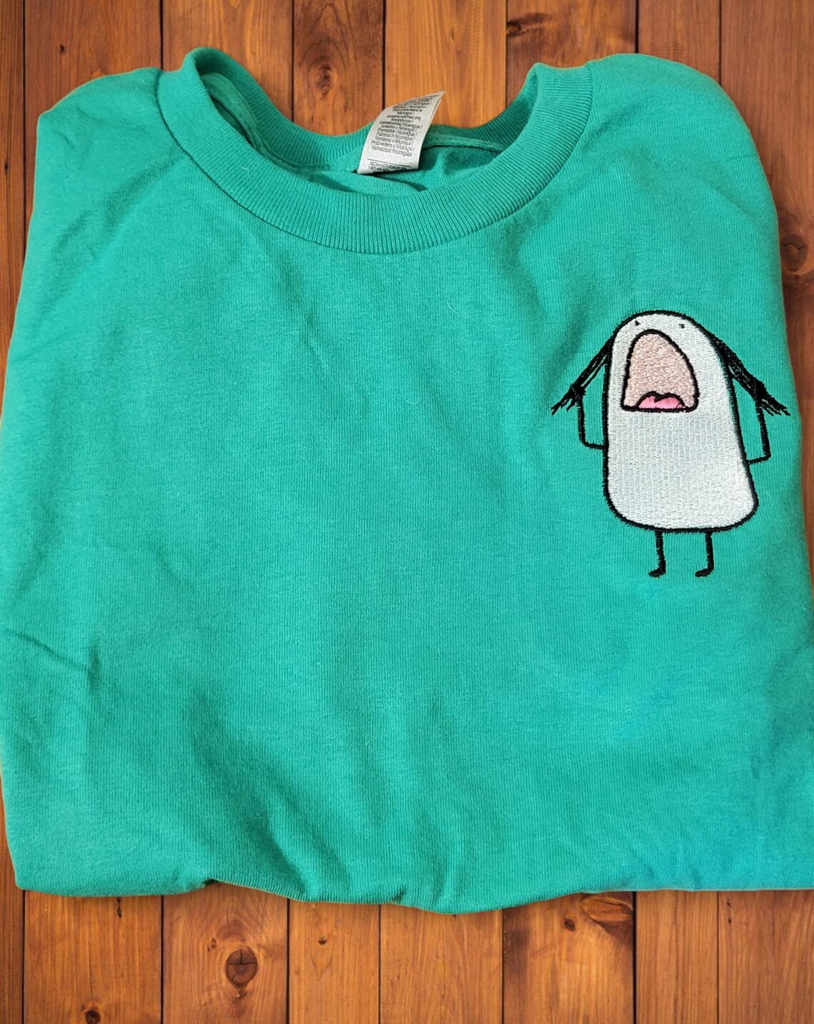 Screaming Blob Embroidery Design: Funny Meme (instant Download) - Etsy