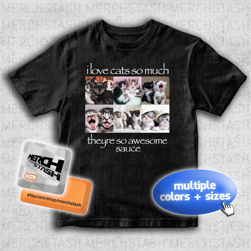 Much Cat Lover - Etsy