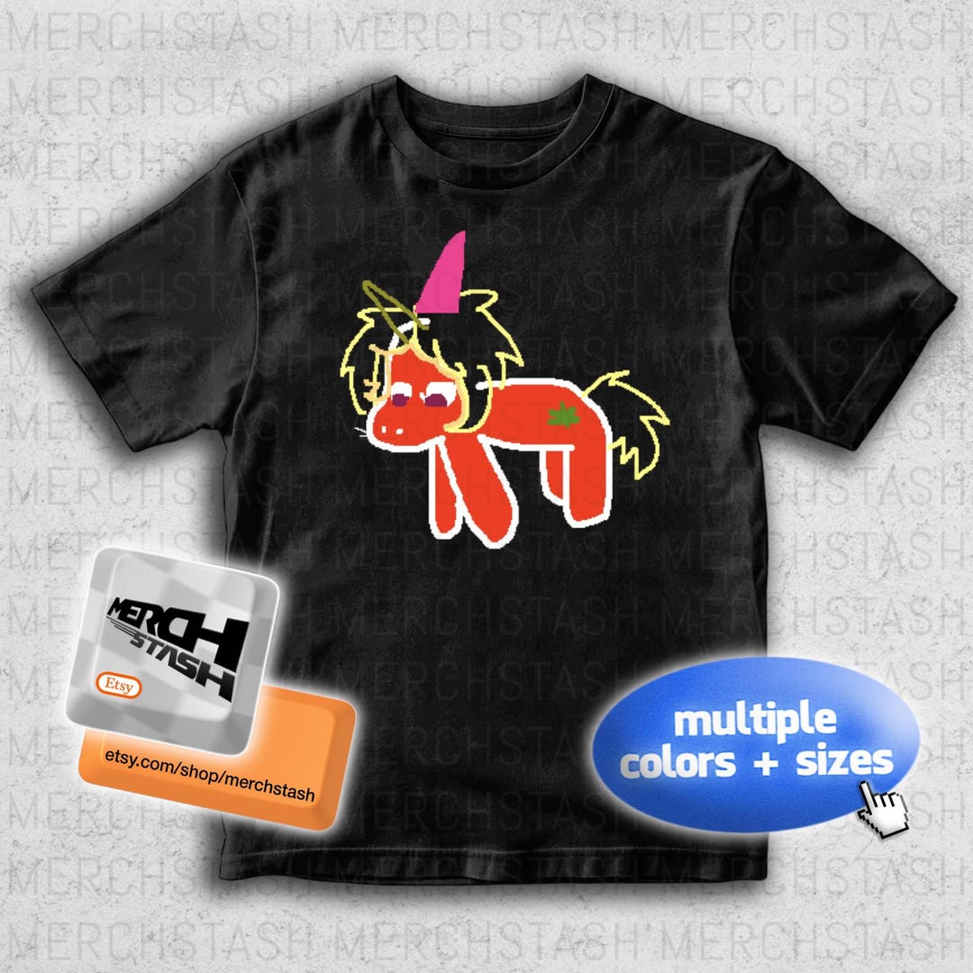 Wifiskeleton Pony Album Cover T-shirt Tee Merch - Etsy