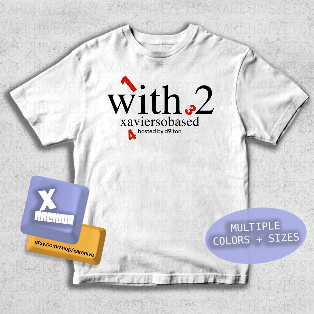 Xaviersobasiert Mit 2 Album 1c34 One Chance T-Shirt Tee Merch ...