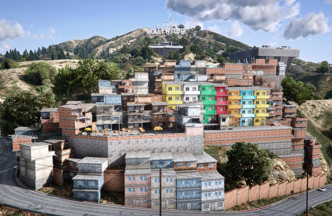 Brazilian Favelas | Fivem L MLO L Gang Hood L Roleplay L Optimized ...