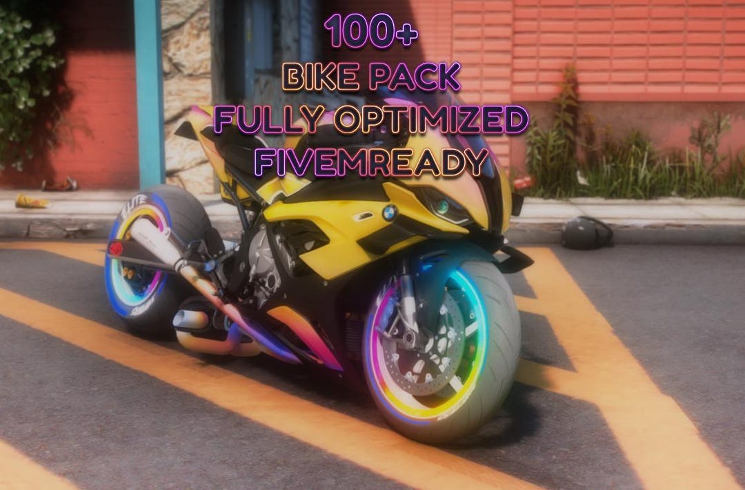 FiveM | 100 Bicicletas | Otimizado | Alta Qualidade | Pronto para Fivem ...