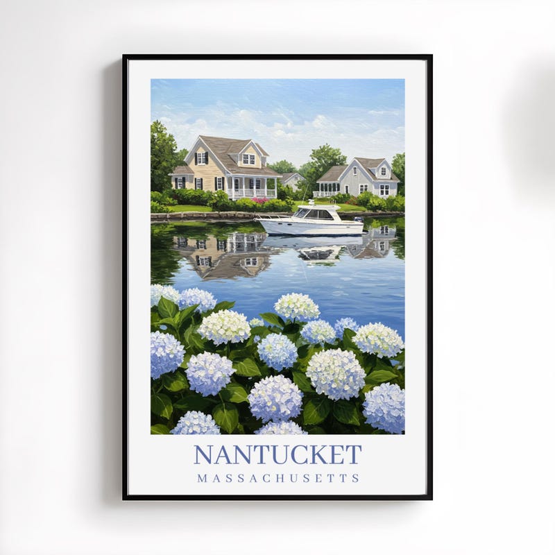 Nantucket Poster - Etsy