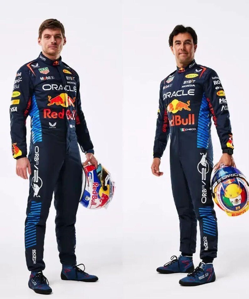 Go Karting Suit Red Bull Suit F1 Racing Suits With Digital Sublimation ...