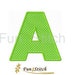 Arial Applique Font Letters Machine Embroidery Design Instant Download ...