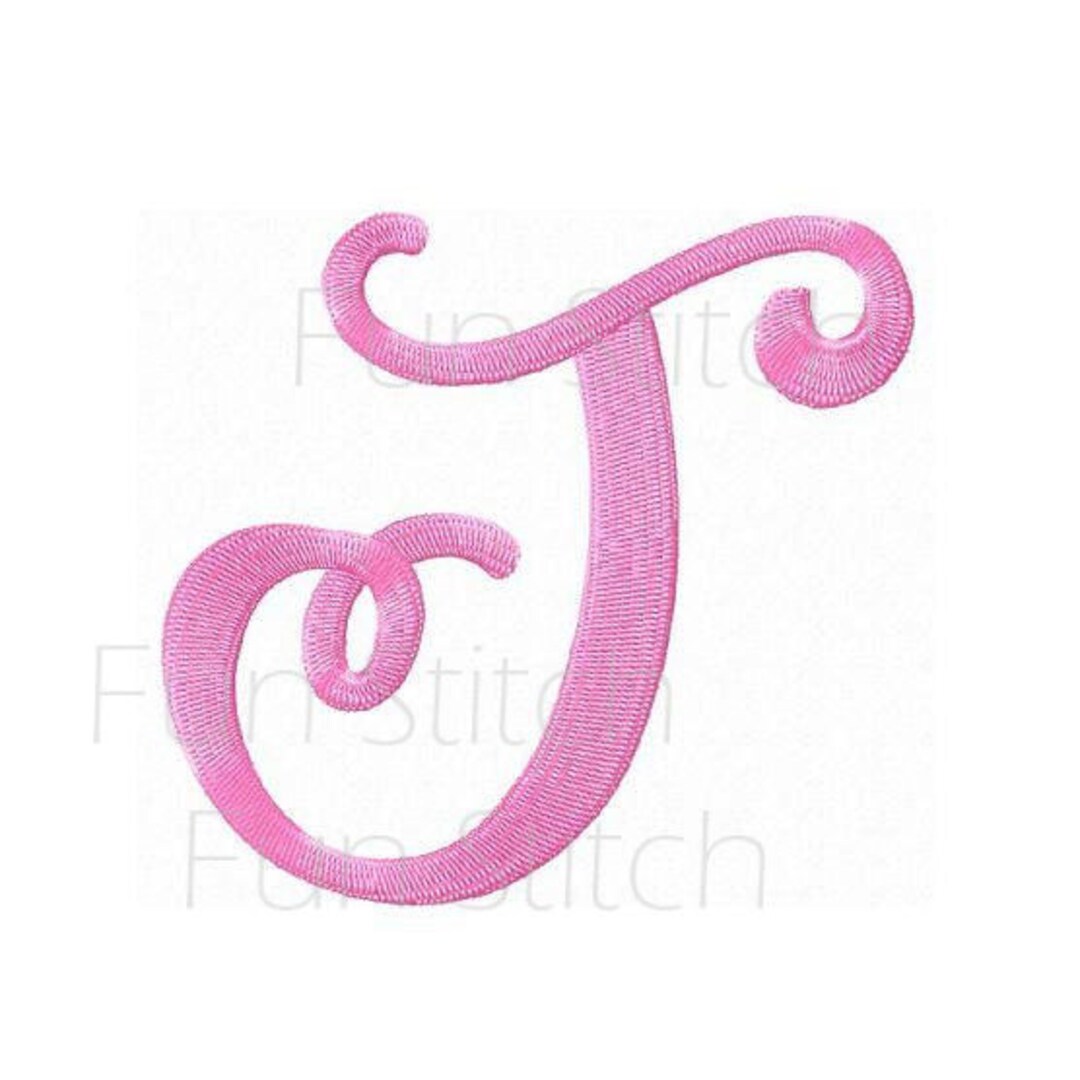Jojo Font Letters Machine Embroidery Design Digital Patern - Etsy