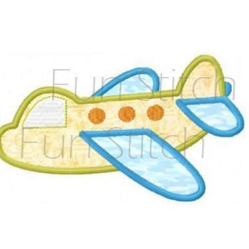Plane Applique - Etsy