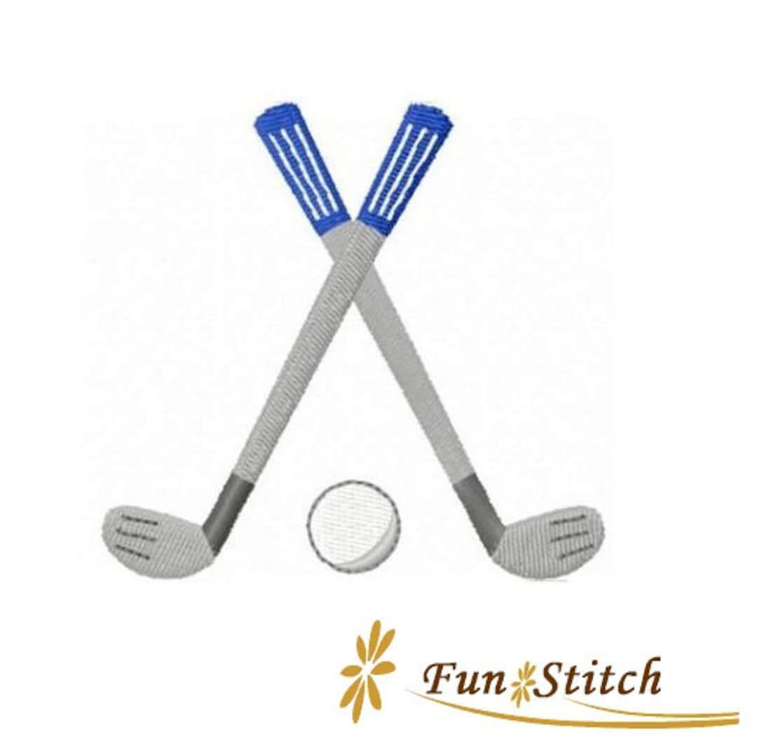 Golf Machine Embroidery Design Instant Download - Etsy