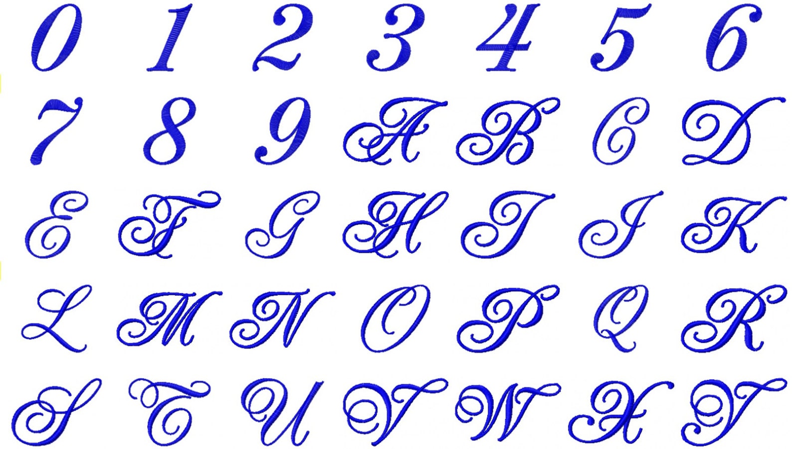 Ma Font Letters Machine Embroidery Design Instant Download - Etsy