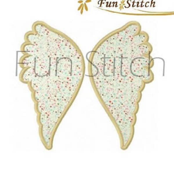Wings Applique - Etsy