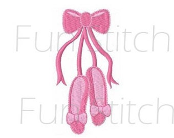 Ballerina Shoes Ballet Applique Machine Emboridery Design - Etsy Australia