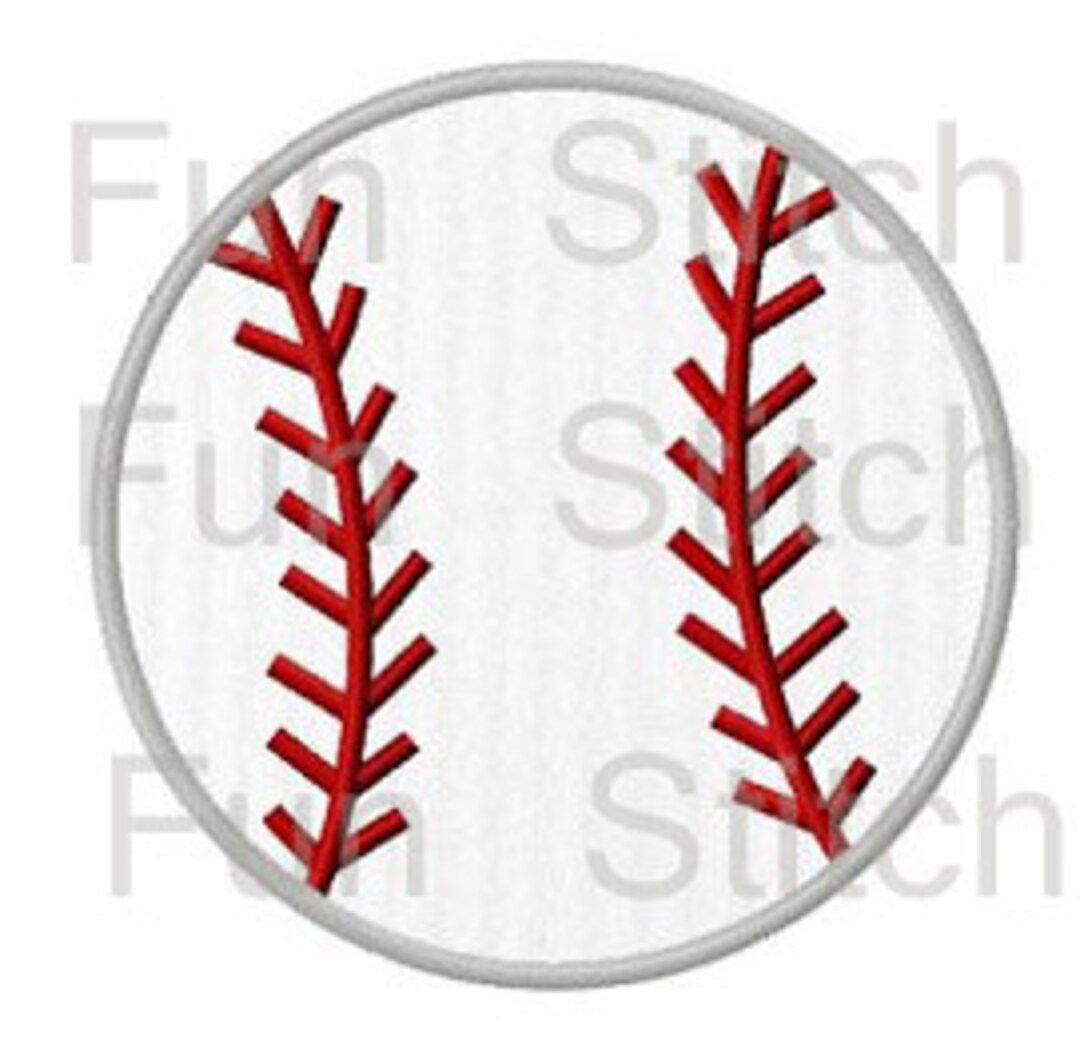 Baseball Sports Applique Machine Embroidery Design Instant Download - Etsy