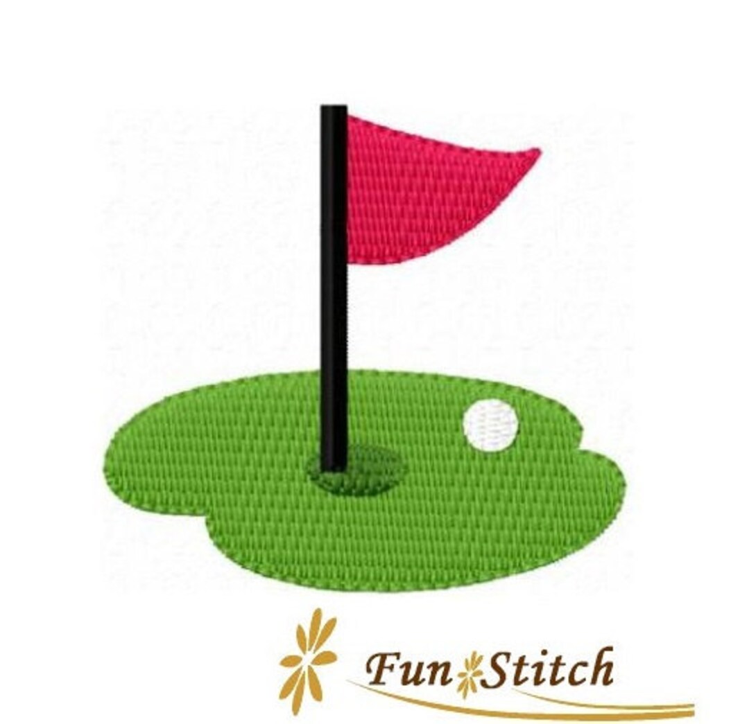 Golf Machine Embroidery Design Instant Download - Etsy