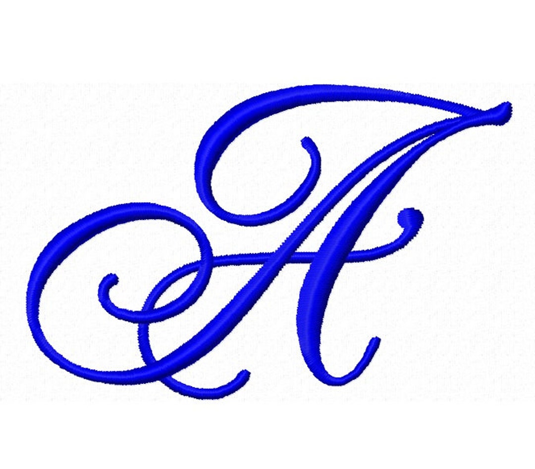 Ma Font Letters Machine Embroidery Design Instant Download - Etsy