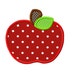 Apple Applique Machine Embroidery Design - Etsy