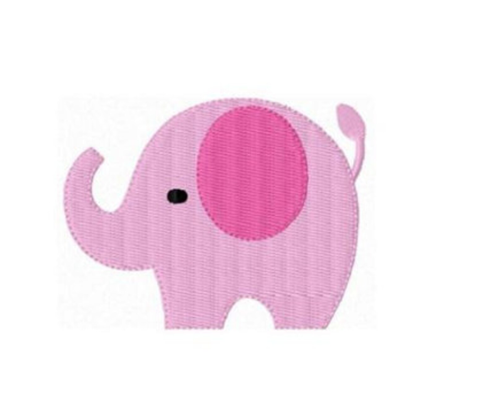 Mini Elephant Machine Embroidery Design Digital Pattern - Etsy